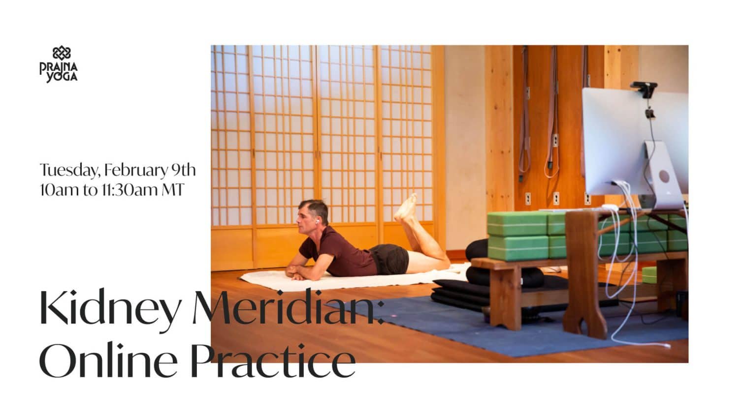 Prajna Live | Kidney Meridian | Online Practice | Prajna Yoga
