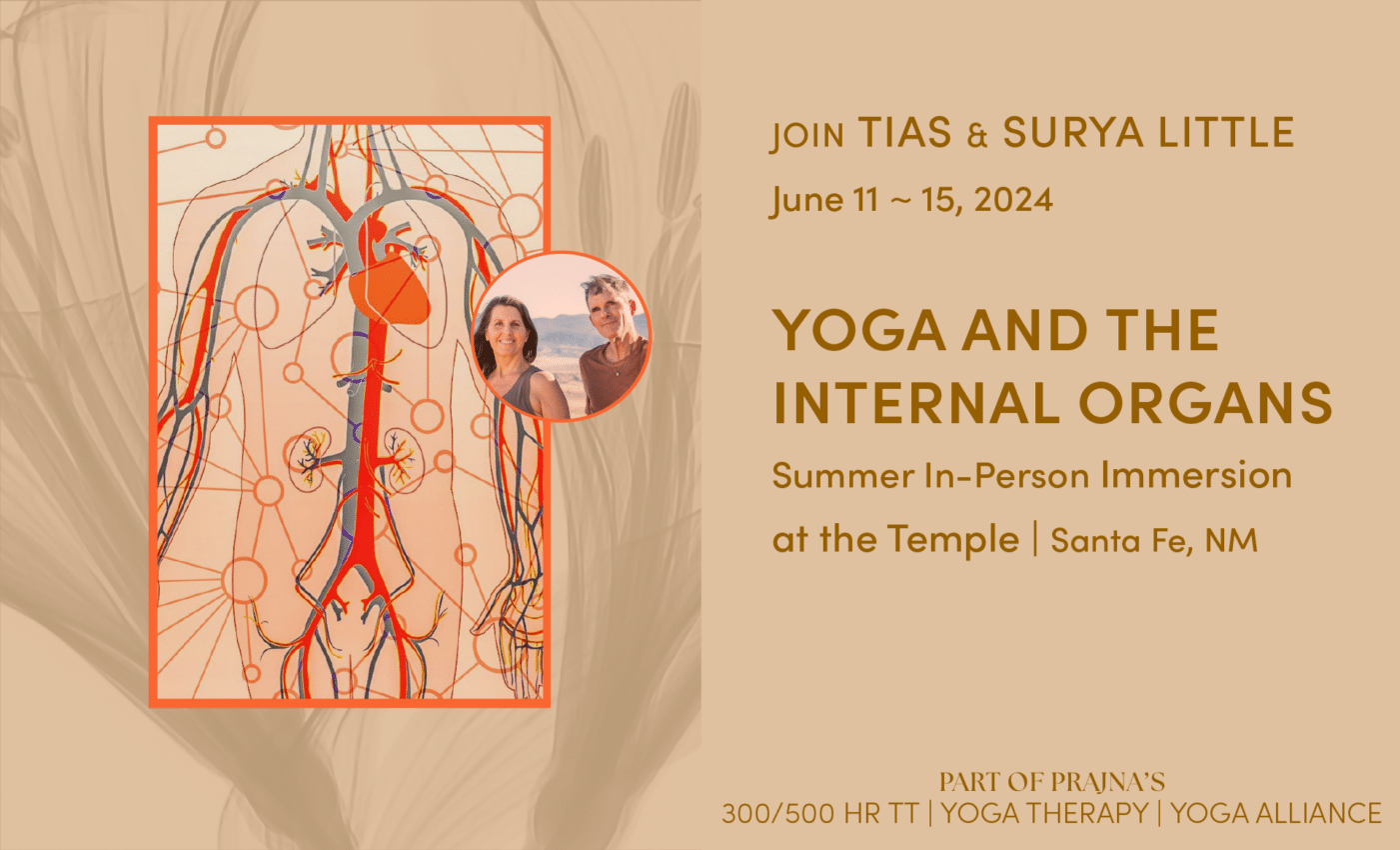 Yoga and the Internal Organs | Immersion in Santa Fe | Prajna Yoga
